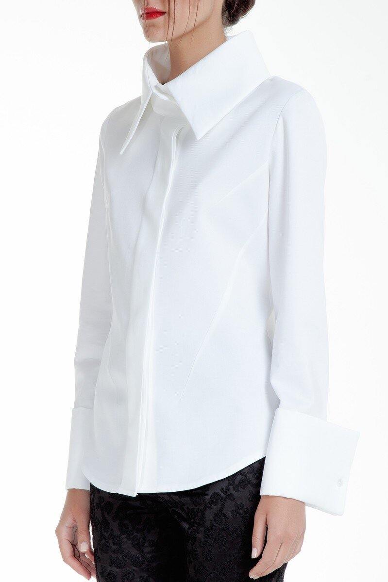 French Cuff Blouse – Kendi Boutique